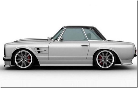 Demo BKB: Gullwing America (GWA) Mercedes Benz SL Pagoda Coupe